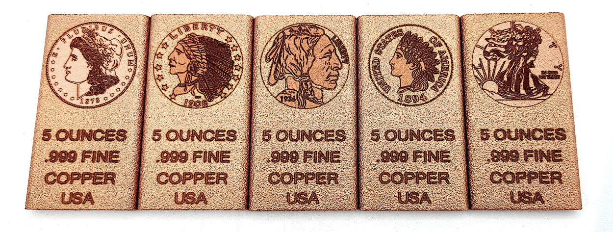 Top Copper Bullion and Rounds at Liberty Copper