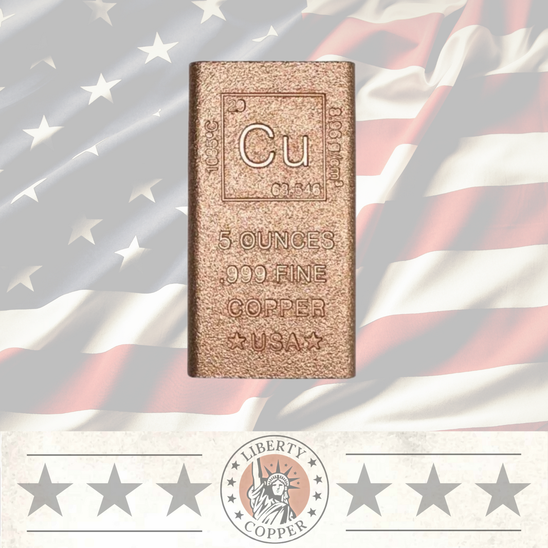 Liberty Copper | Buy Copper Bullion Bars, Nuggets & Bulk Copper USA